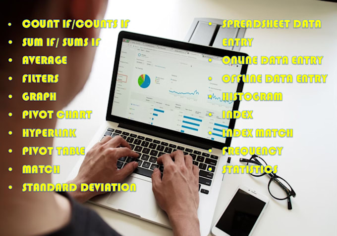 Attempt projects of excel, formulas, macros, data entry, graphs by ...
