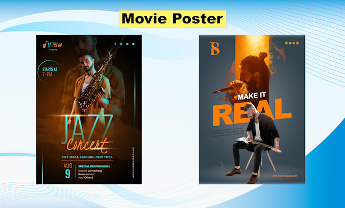 Design amazing shopify banners and movie posters by Basitsd | Fiverr