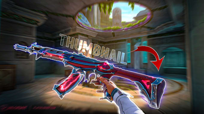 Design valorant montage thumbnails by Alfridou | Fiverr