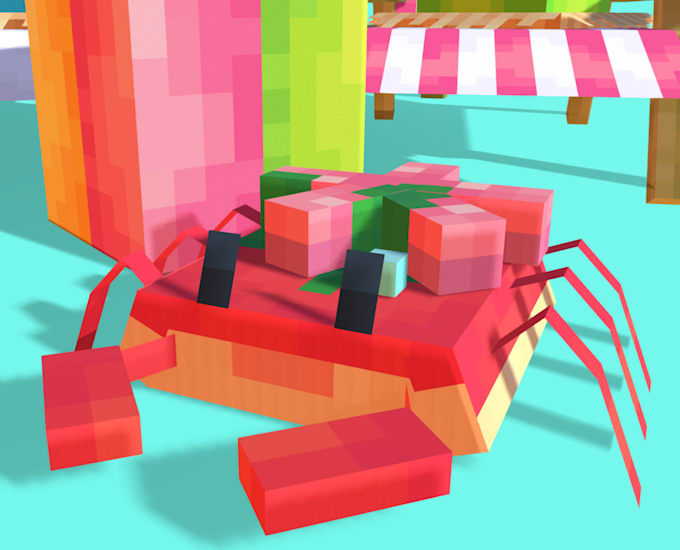 Make a pack of models to order in blockbench by Shadowtheater | Fiverr