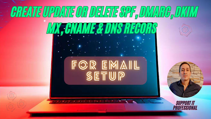 Setup or fix spf, dkim, dmarc, cname, mx and dns record by Vector1977 | Fiverr