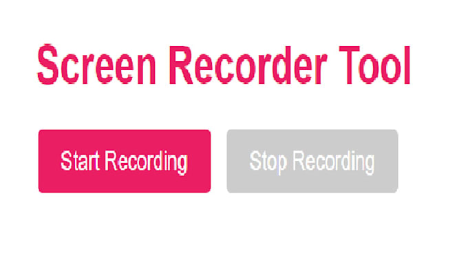 Make your screen recording tool with coding by Kingofthatools | Fiverr