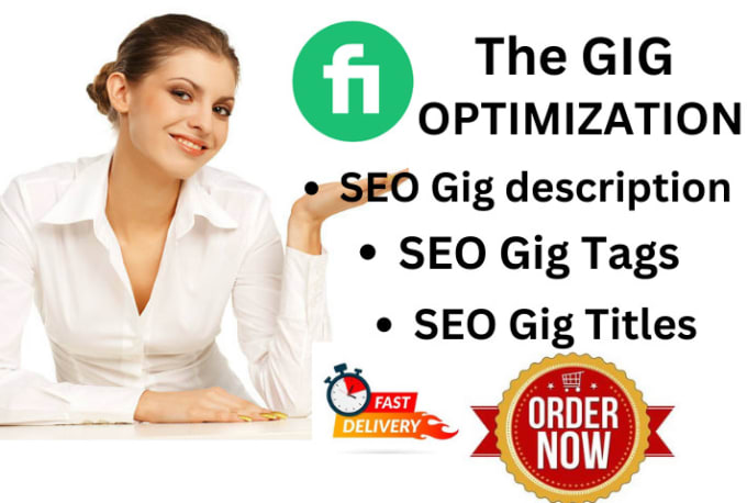 Write unique fiverr gig descriptions, tags, and titles in 18 hours by ... Write unique fiverr gig descriptions, tags, and titles in 18 hours by ...