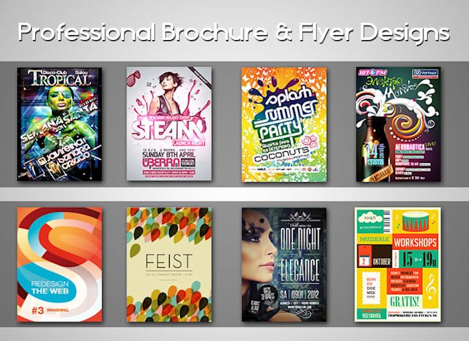 Design professional brochures and flyers by Proammar | Fiverr