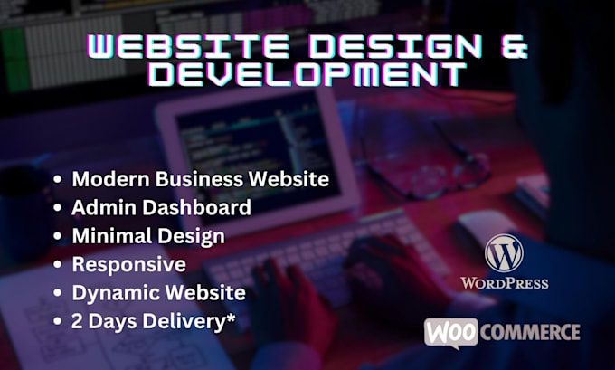 Develop professional responsive wordpress website design by ...