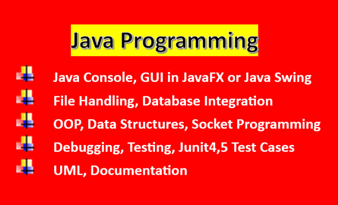 Do Java Console Swing Javafx Tasks And Projects By Subhanatech Fiverr