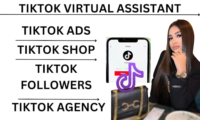 Be your tiktok virtual assistant,tiktok shop,tiktok agency,tiktok ads,shopify by Janinemedinad ...