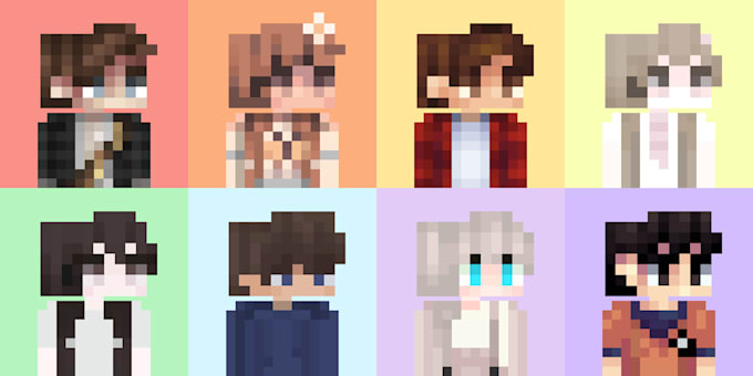 Create a custom pixel art minecraft profile picture by Emreecaan | Fiverr