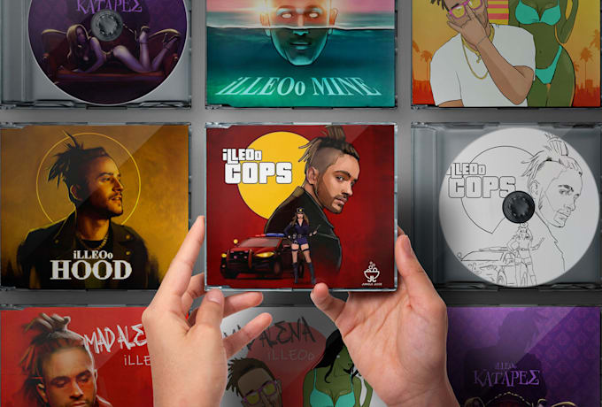 Design a cd cover in my unique style by Degphilip | Fiverr