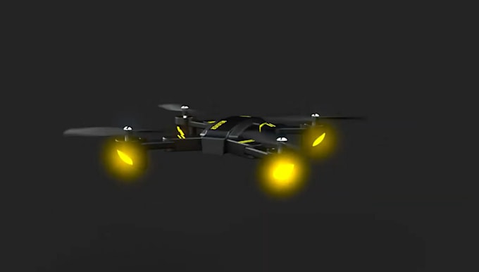Do realistic 3d drone model, 3d drone animation, 3d cgi drone animation ...