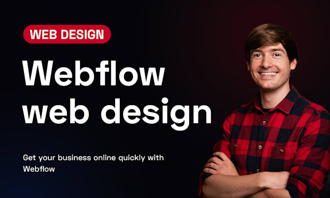 Create your webflow business website by Twoguyscreative | Fiverr