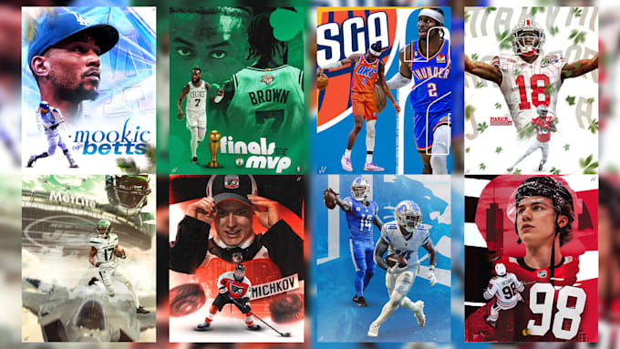 Design sports graphics, jersey swaps, posters, edits by N3xuslive | Fiverr
