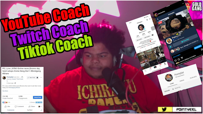 Coach you on becoming a gaming youtuber, growing your live stream ...