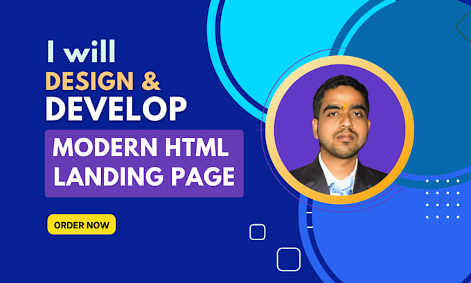Design an html landing page for maximum conversions by Rohitjpsingh ...