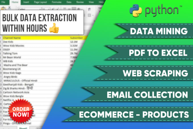Web Scraping Data Collection Data Extraction With Python By Murad Pt Fiverr