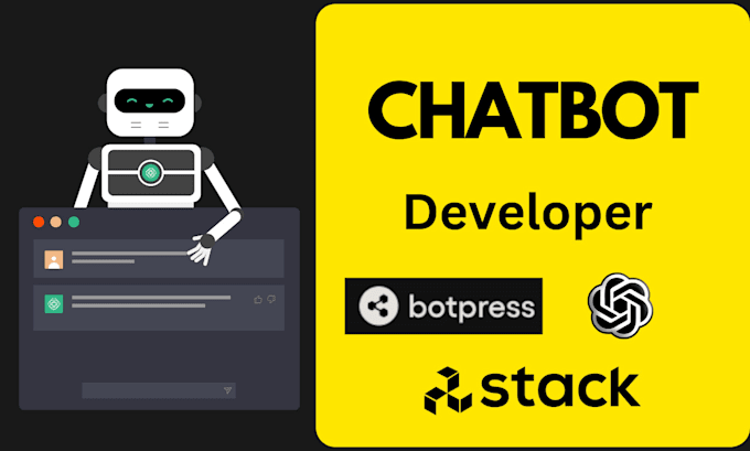 Develop custom ai chatbot using botpress , zapier , chatgpt by ...