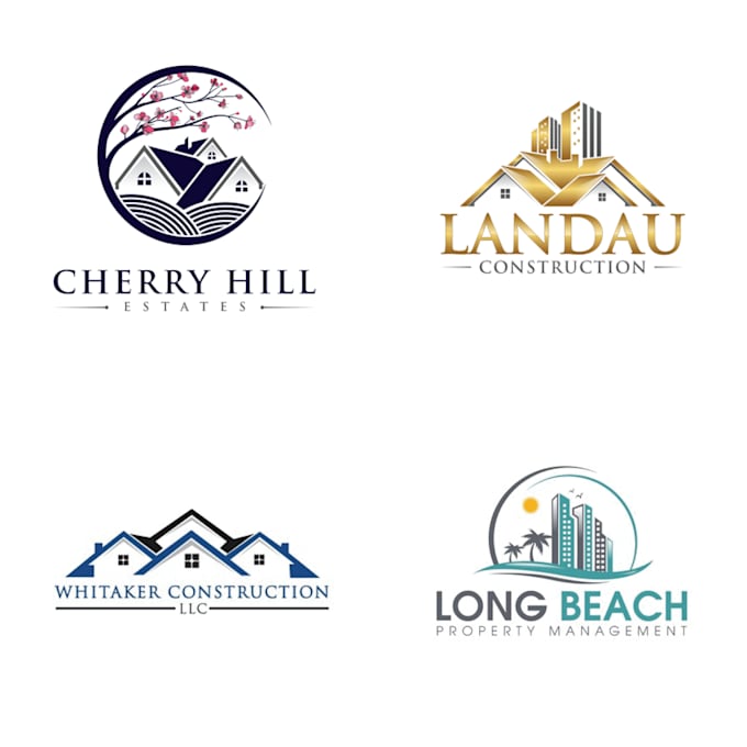 Brand real estate, interior, construction logo design by Nazish_gfx ...