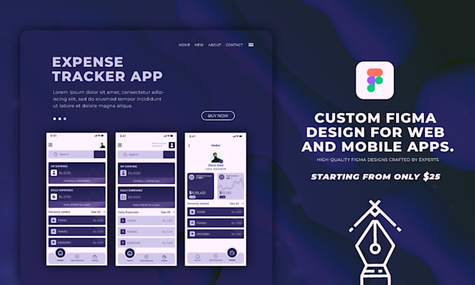 Design stunning website and mobile app mockup with figma by ...