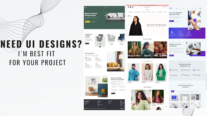 Design animated websites, modern websites and landing page by ...