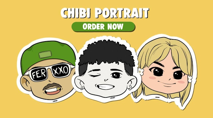 Create your chibi portrait by Dglybb | Fiverr