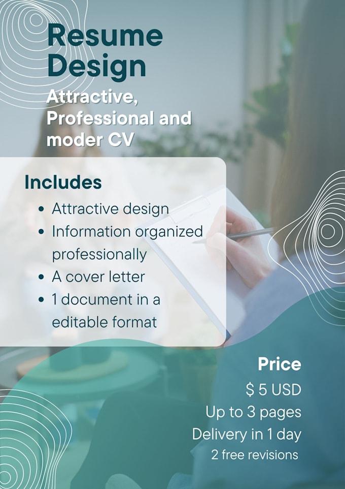 Design your cv on an attractive and professional format by Neys ...