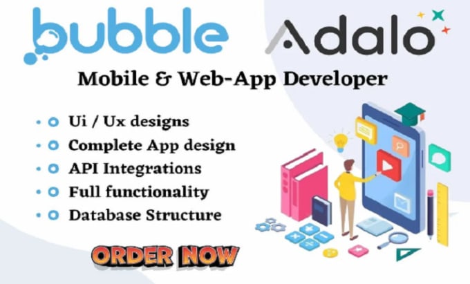 Build adalo app, bubble mobile app, bubbleio web app, by Jocy_smith ... Build adalo app, bubble mobile app, bubbleio web app, by Jocy_smith ...
