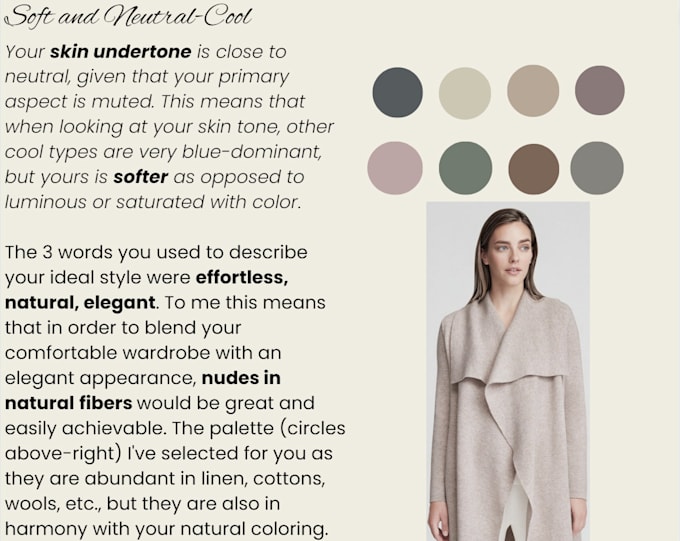 Do your color analysis and provide style advice by Inaensink | Fiverr