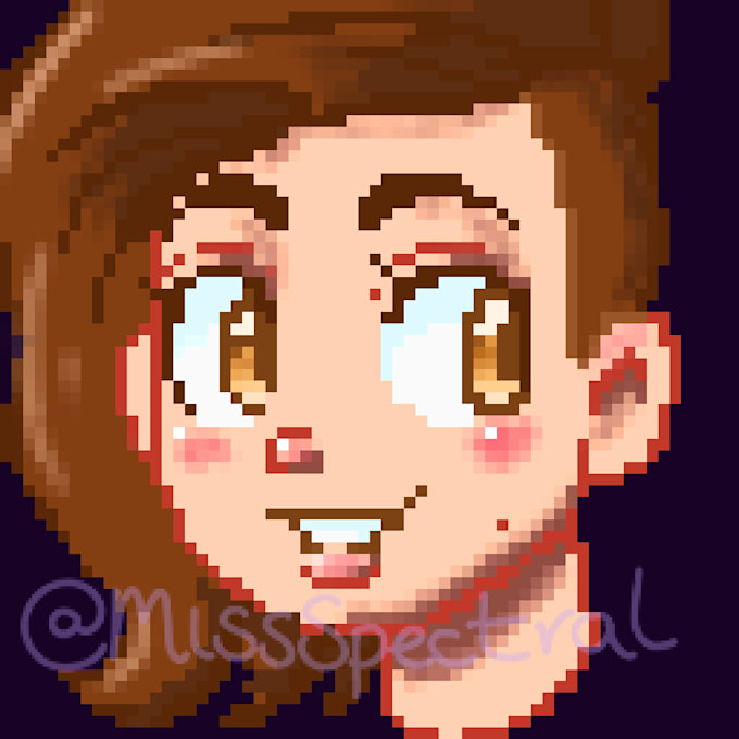 Create a pixel profile icon by Lilmissspectral | Fiverr
