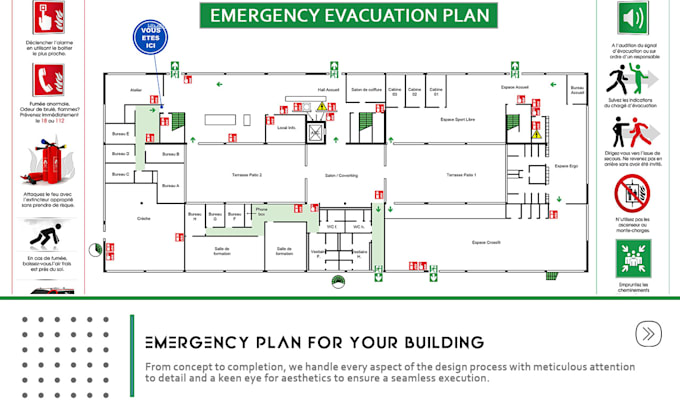 Create an emergency evacuation plan for your building by Mehdicosinus ...