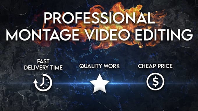 Do professional montage video editing for a cheap price by Szabo_bence ...