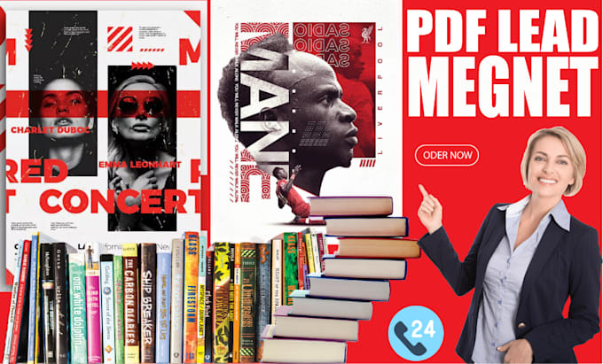 Design a professional pdf lead magnet, ebook report, brochure design ...