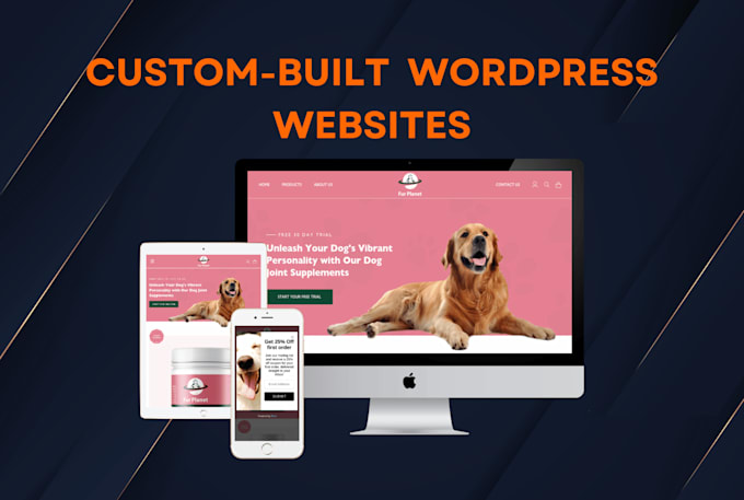 Build responsive wordpress website design, elementor pro website by Berthmann | Fiverr