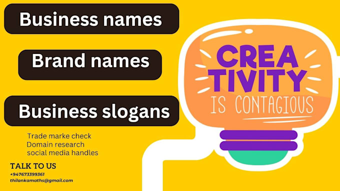 Unique business naming solutions and catchy trade names 4 years ...