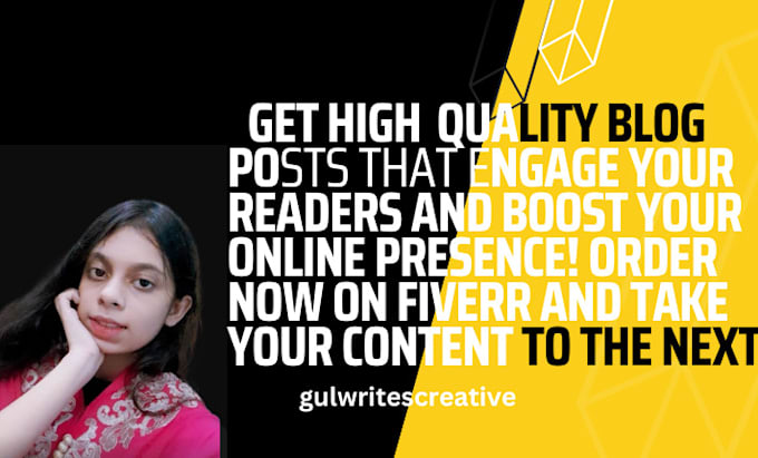 Blog posts, social media updates by Gulcreativepen | Fiverr