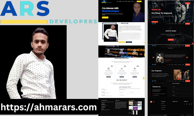 Design responsive wordpress website and landing pages by Ahmarars24 ...