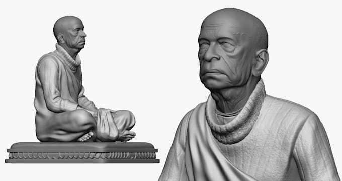 3d figure, stl, obj file, bust 3d character models for printing sculpt ...