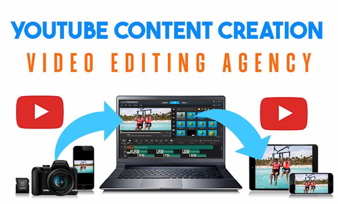 Be your youtube content creator and video editor by Creativerse_ | Fiverr