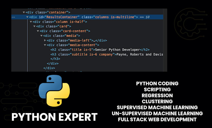 Do Python Coding Scripting Machine Learning And Full Stack Web Development By Umairmalik999