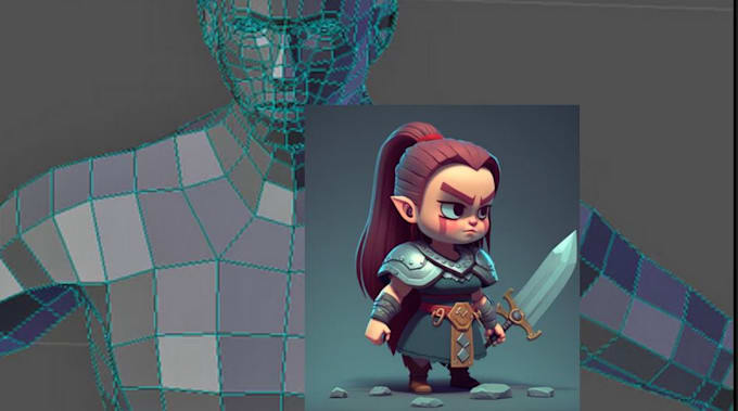 Create 3d character models by Albertbateman | Fiverr