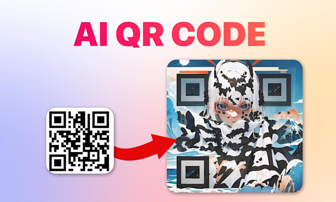Design custom ai qr code for your business by Kingofshades | Fiverr