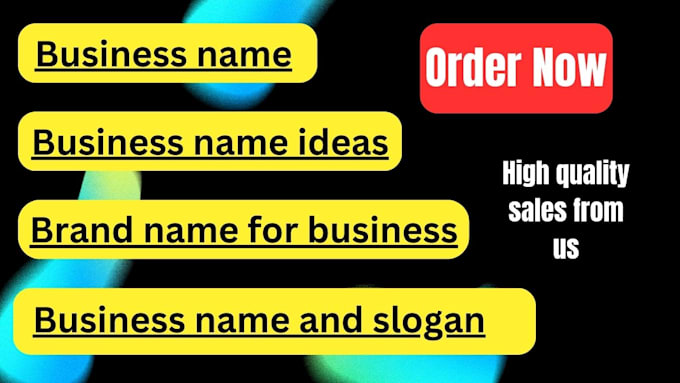 Busine memorable brand ideas and catchy business name ideas by Frdulwan ...