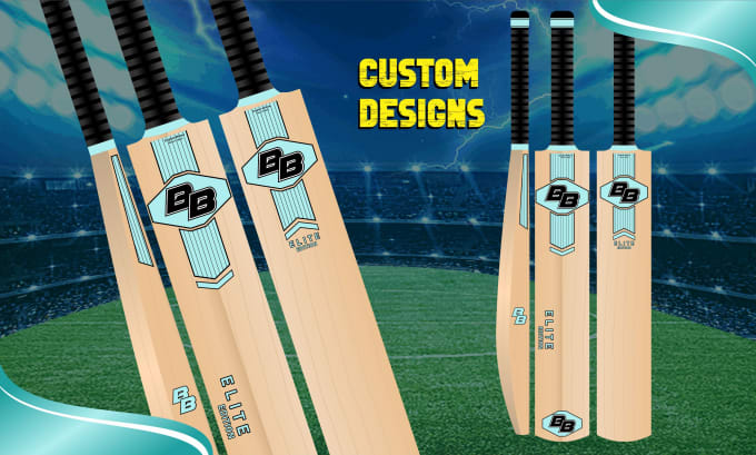 Make cricket bat sticker design custom hard ball bat designs and ...