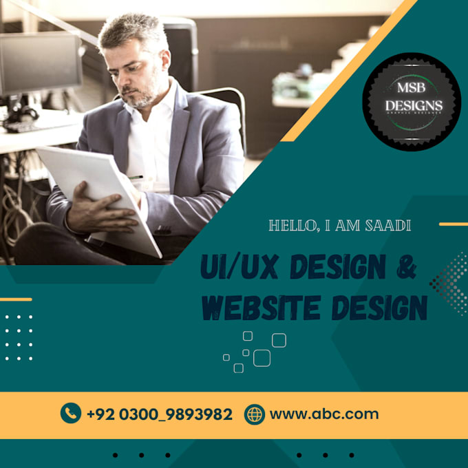 Do unique website ui ux design by Saadbilal7788 | Fiverr