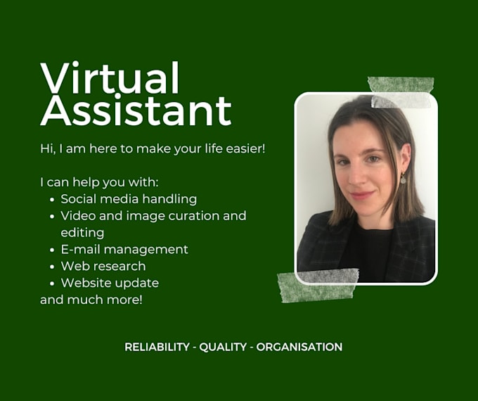 Be your executive virtual assistant by Gemma_reina | Fiverr