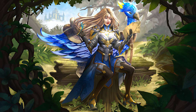 Create splash art and concept art for your games and books by Asula_art ...