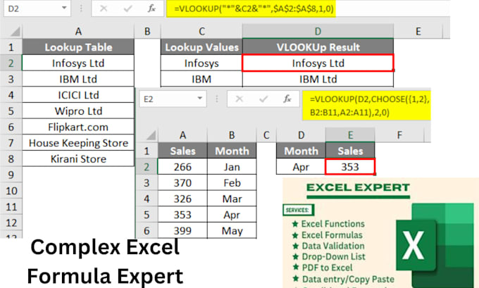 Be your formula expert in ms excel according to your needs by Luqman ...