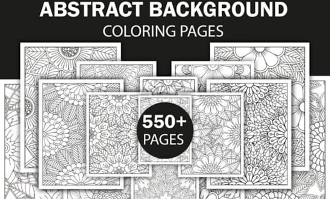 Give 500 abstract coloring pages bundle for amazon kdp by Lalpmohan ...
