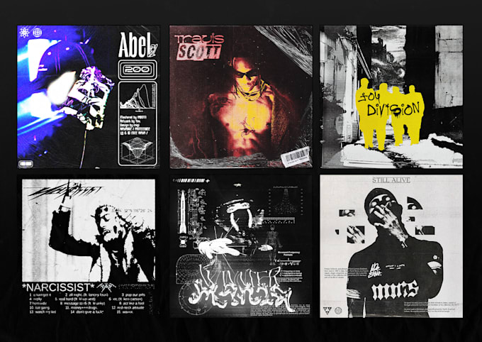 Unique music album cover art by Cocodevilman | Fiverr