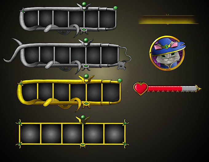 Create amazing 2d game assets by Imonhalaj | Fiverr