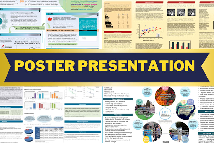 Do research scientific company presentation poster design for ...